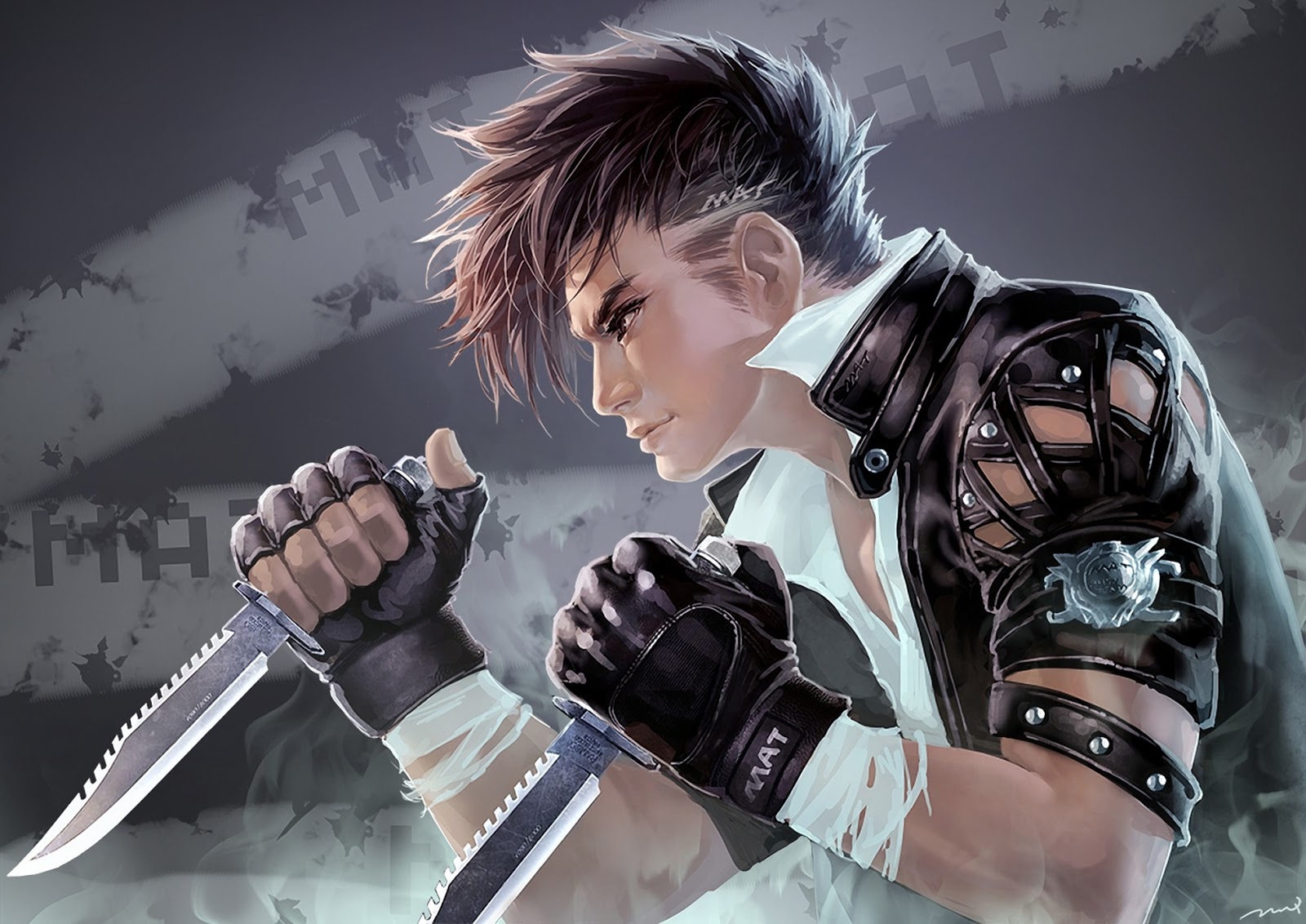 hd wallpaper: Male Dagger Fighter 2009